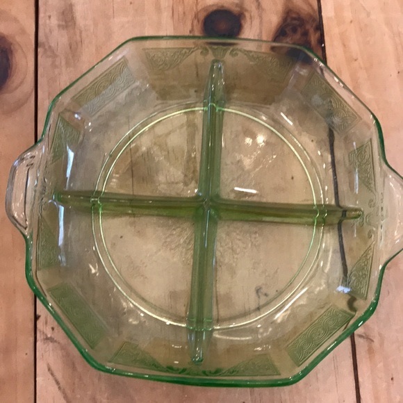 Antique Depression Glass | Accents | Antique Light Green Depression ...
